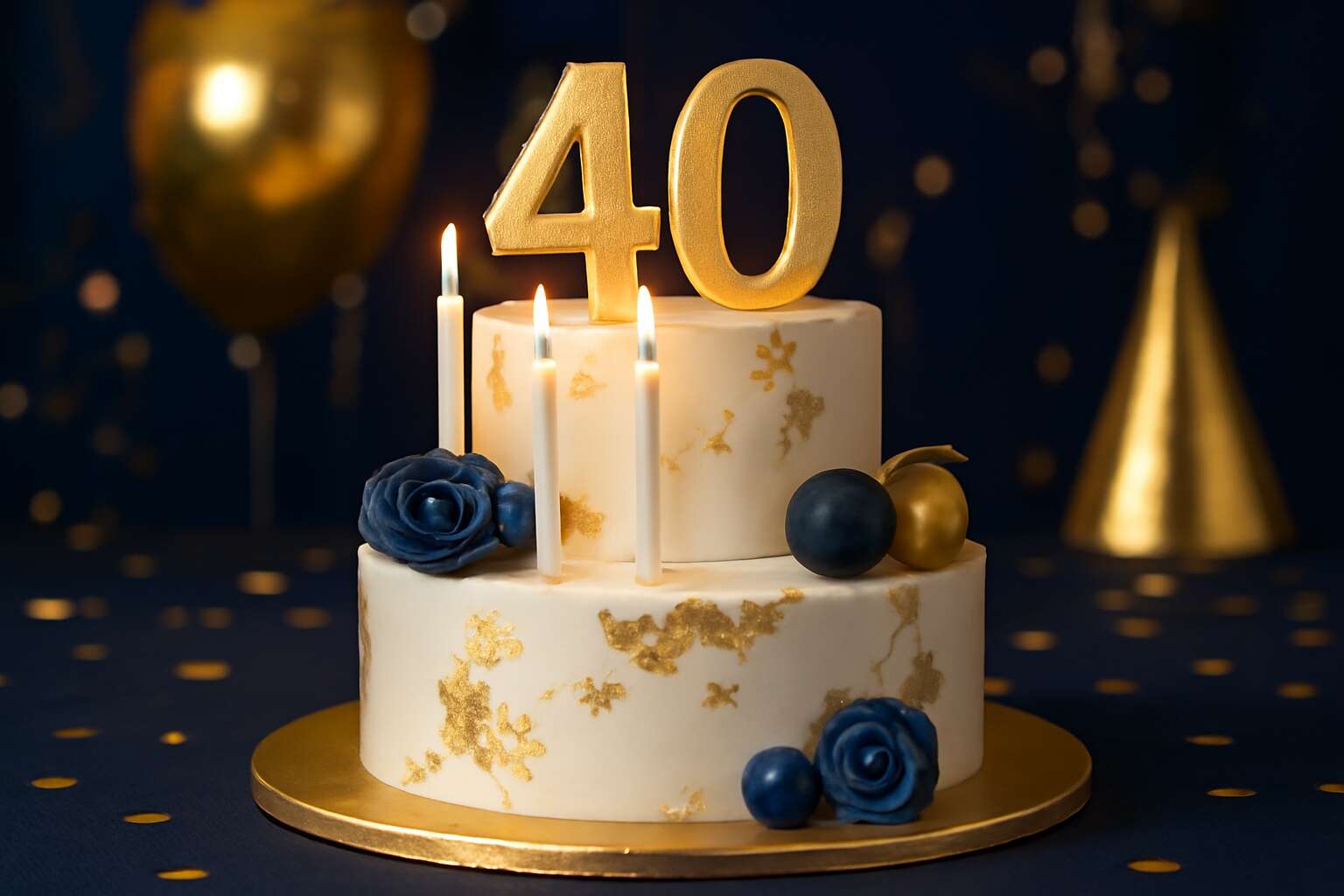 Celebrate milestones with birthday cake 40: The Ultimate Sweet ...